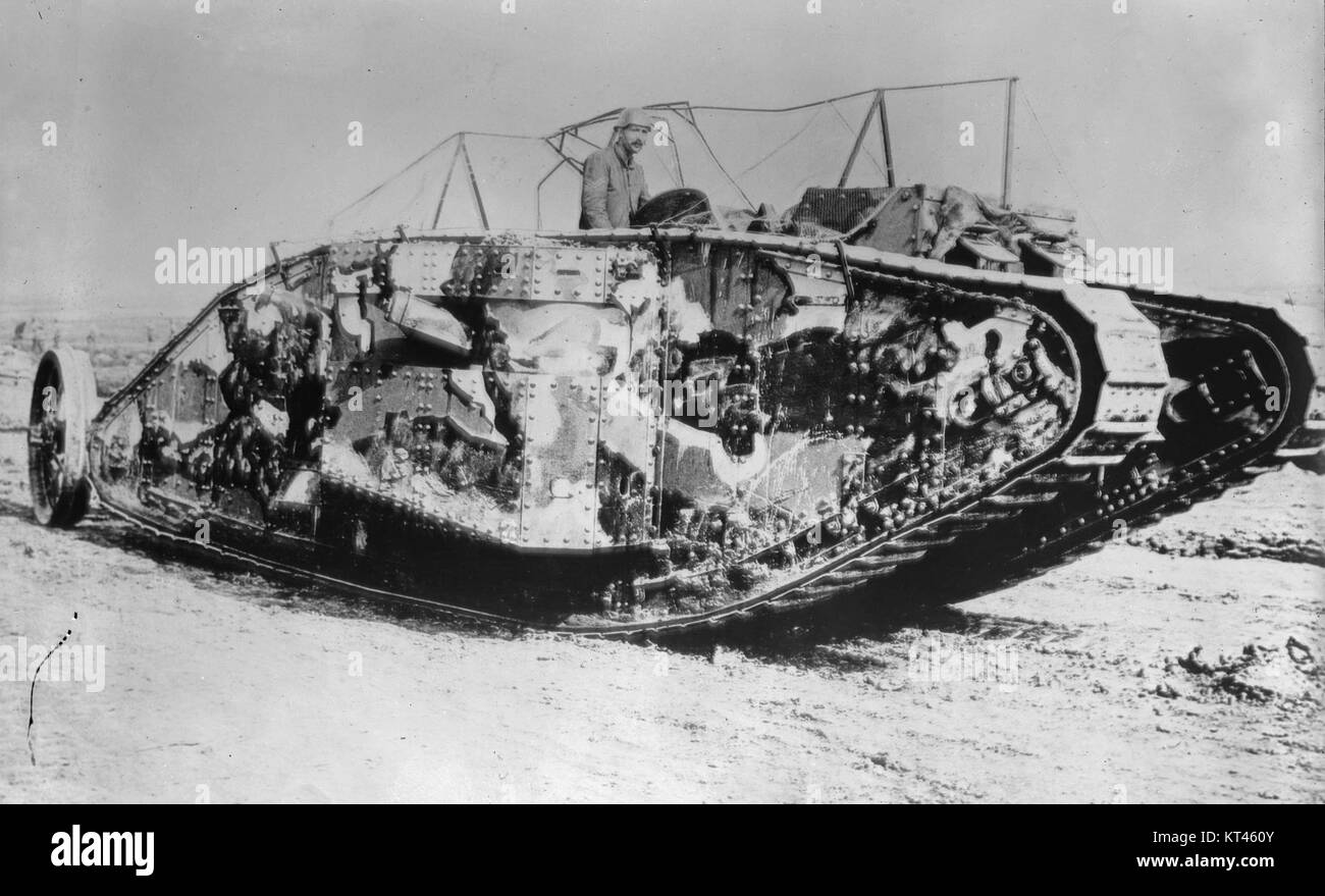 The Mark I series tank, developed during World War I, was the first ...