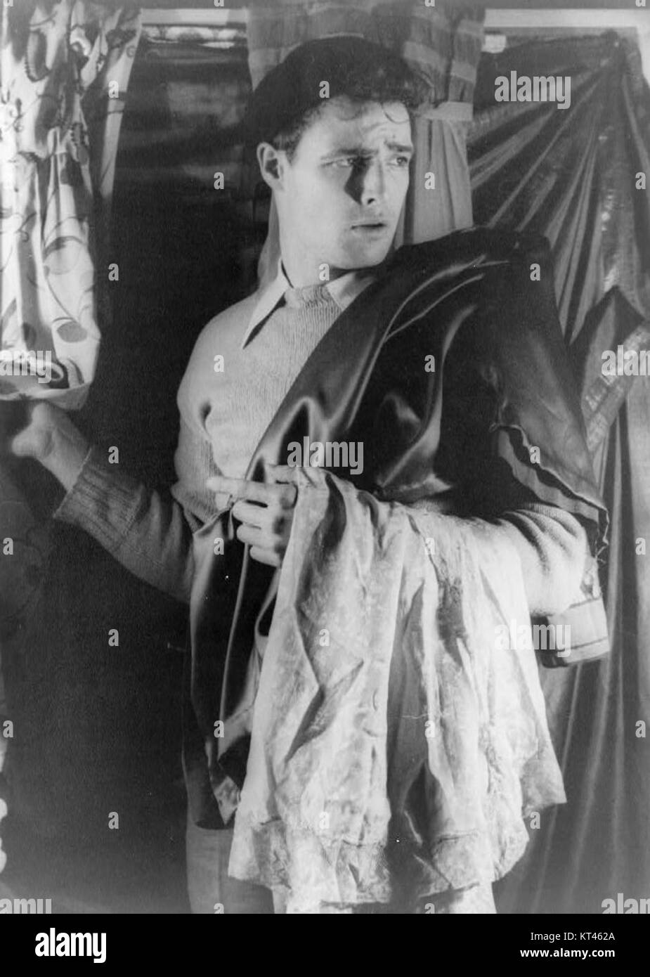 This image captures Marlon Brando in his iconic role as Stanley ...