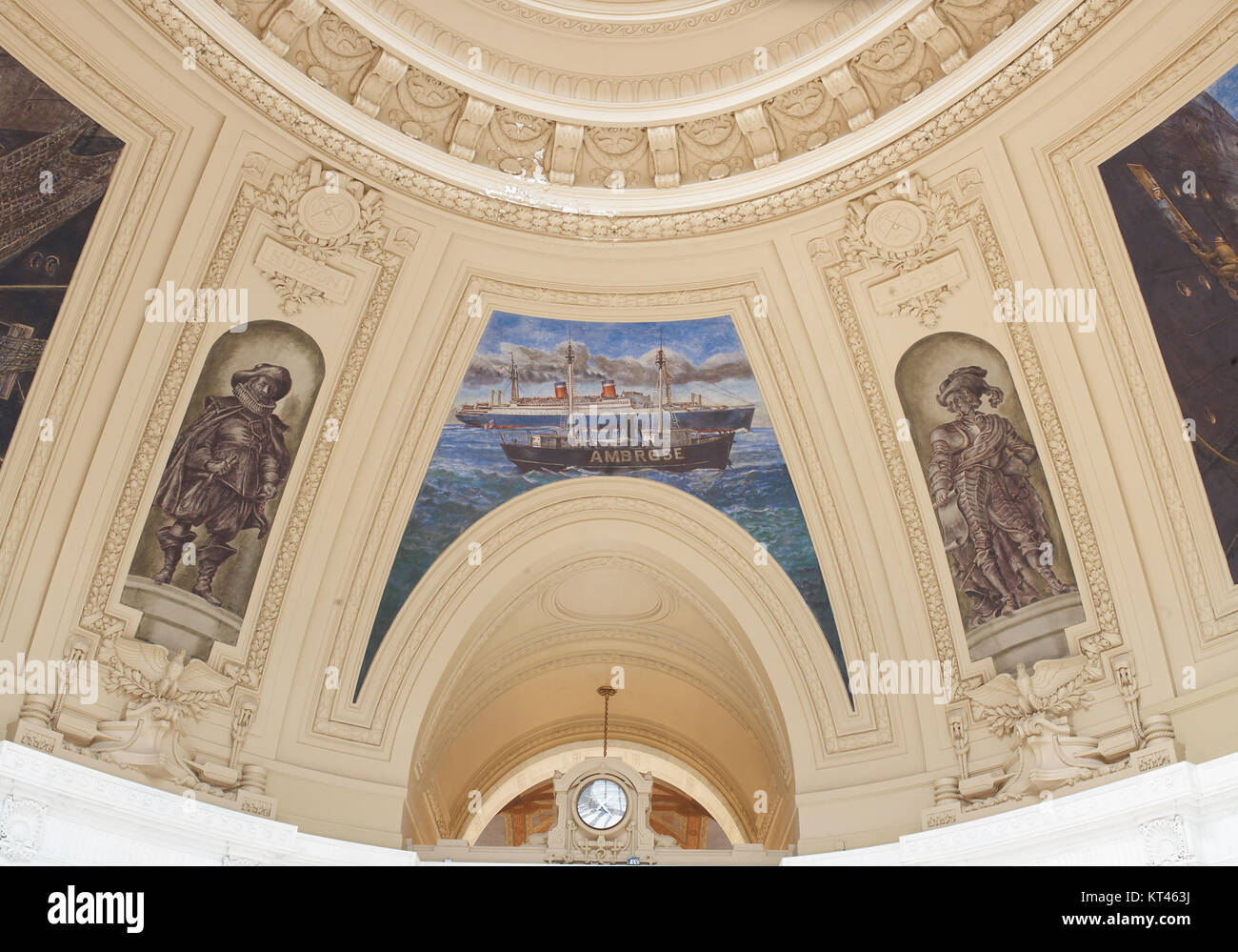 The Marsh-Hudson-Ambrose Block and Custom House, located in a historic ...