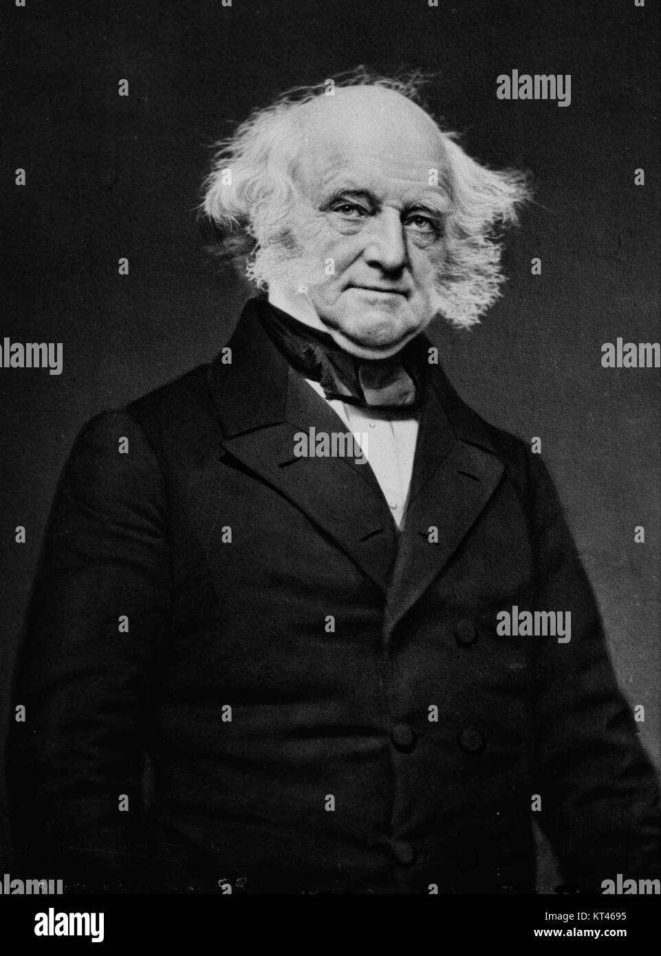 Martin Van Buren, the 8th President of the United States, known for his ...