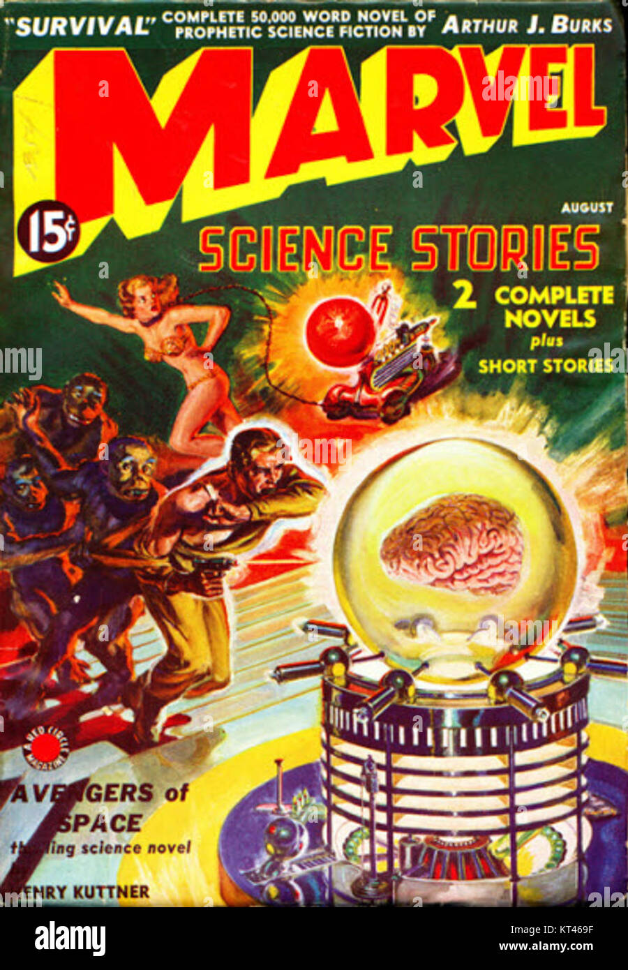 Marvel Science Stories was a science fiction magazine first published ...