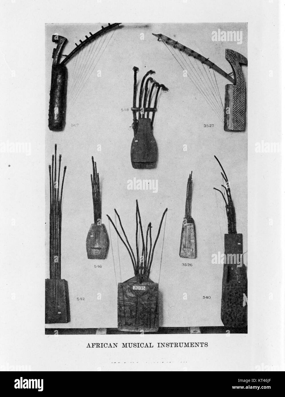 African instruments Black and White Stock Photos & Images - Alamy