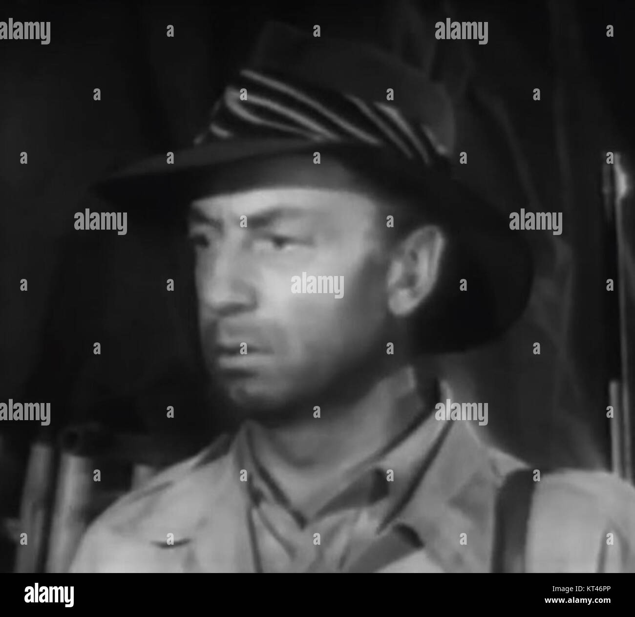 Maurice Marsac in Tarzan and the Trappers Stock Photo - Alamy