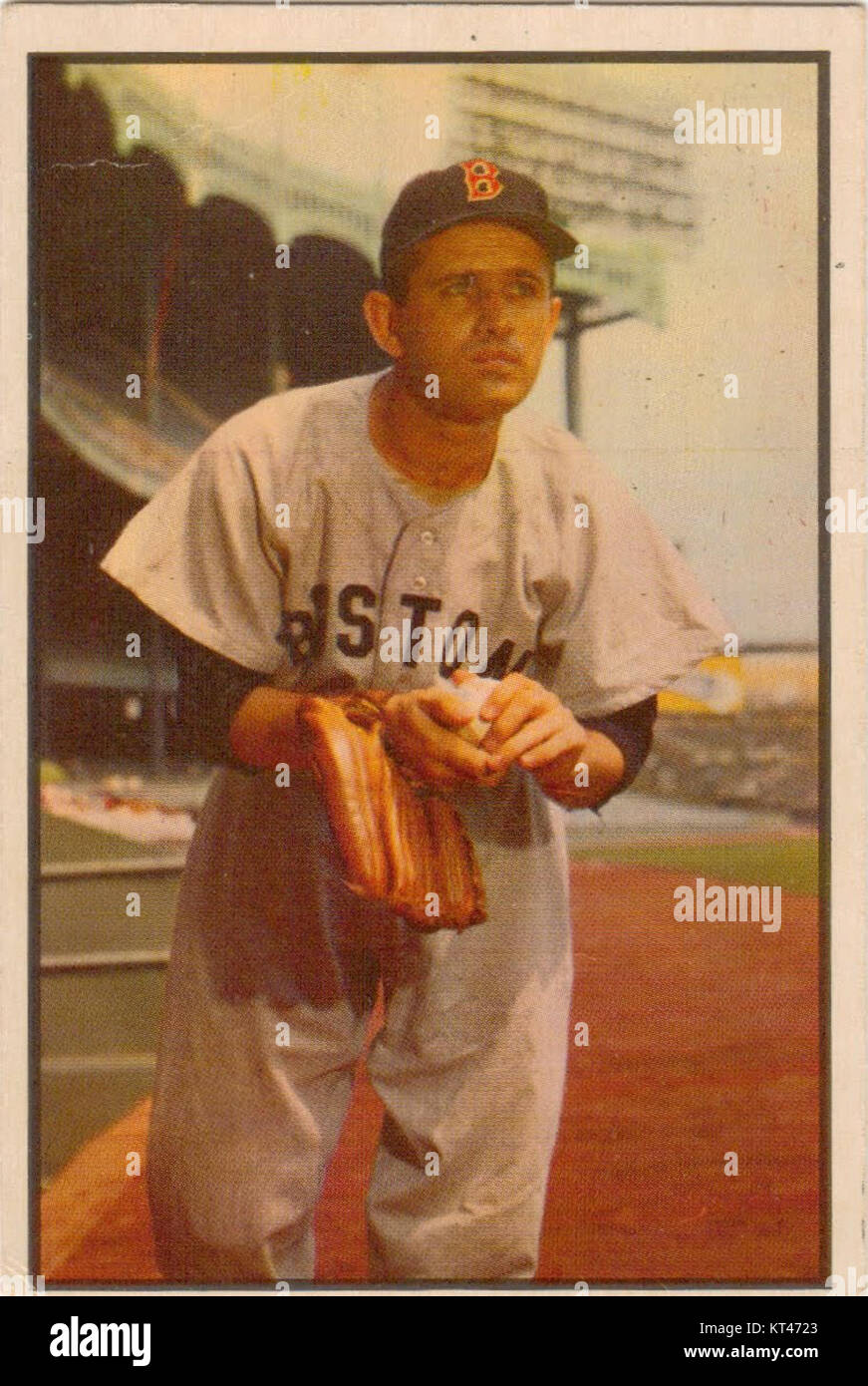 Mel Parnell was a Major League Baseball pitcher, featured in the 1953 ...