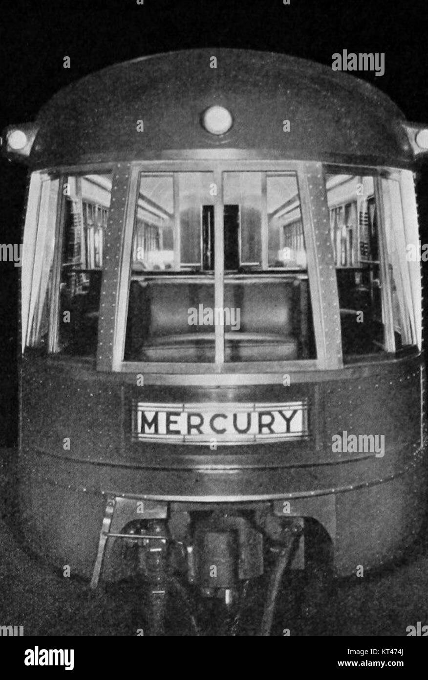 Mercury train Black and White Stock Photos & Images - Alamy