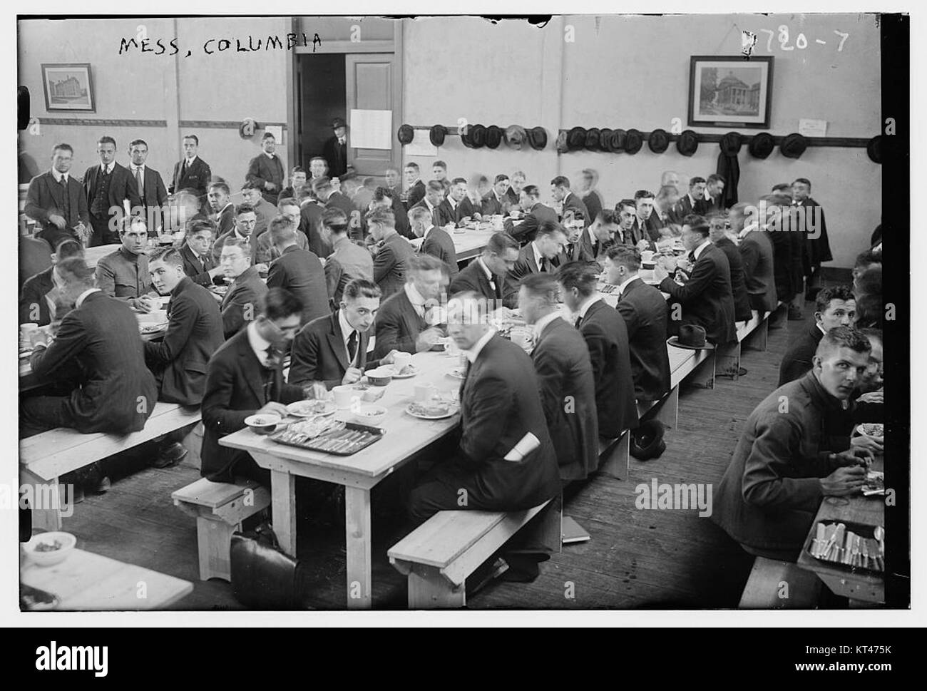 An image of the Mess Hall at Columbia, showcasing the design and layout ...