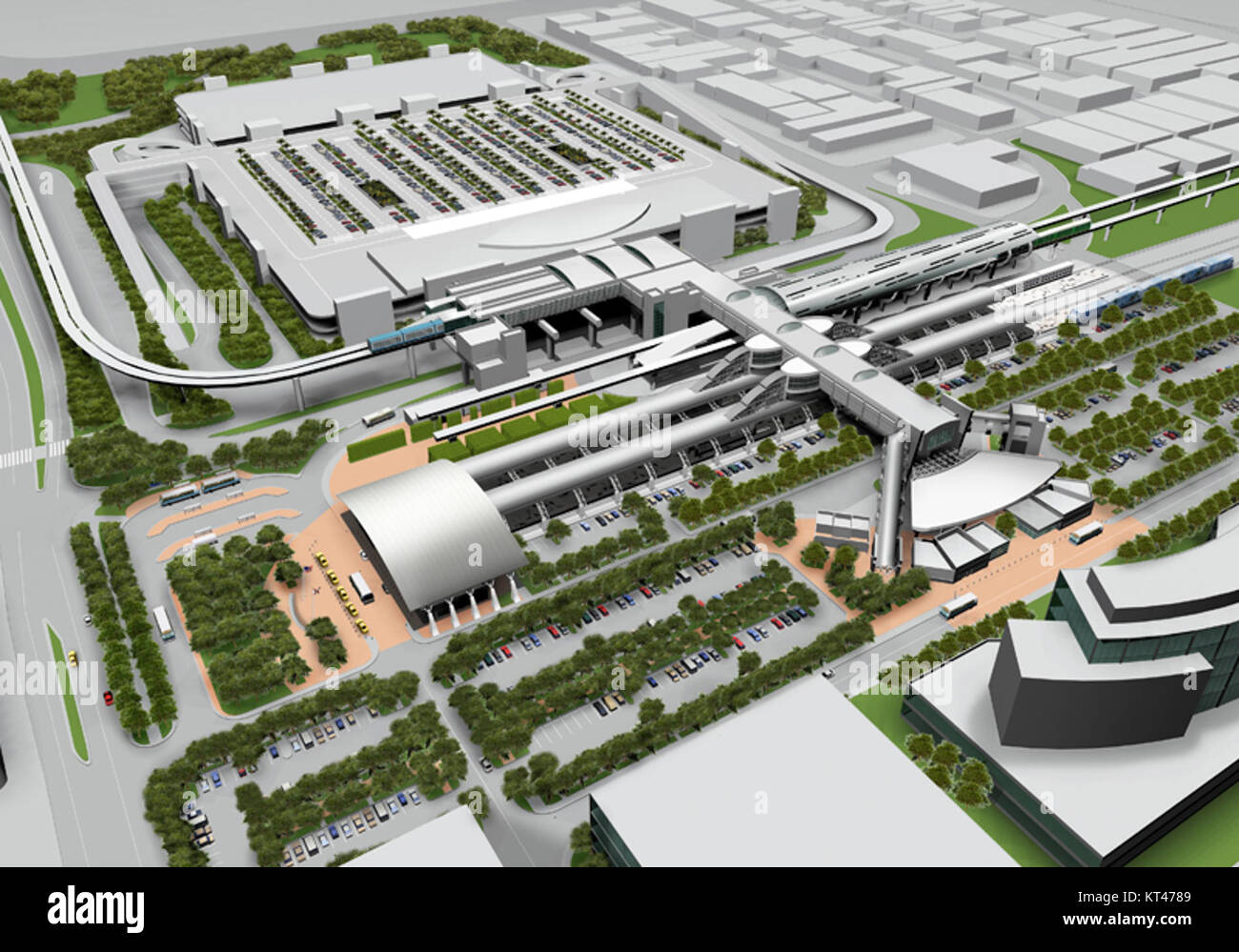The Miami Intermodal Center is a major transportation hub in Miami ...