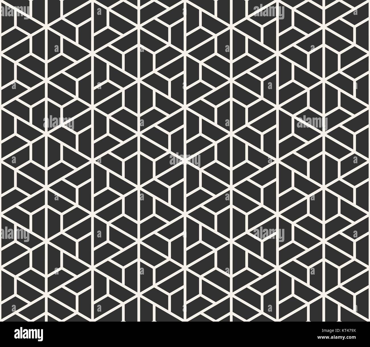 Vector seamless lines pattern. Modern stylish triangle shapes texture ...