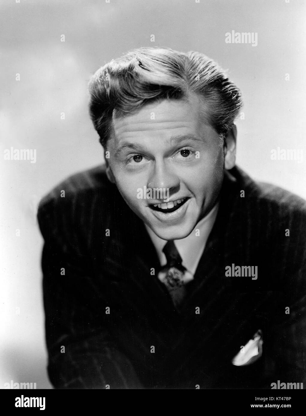 This still photograph features Mickey Rooney, an American actor ...