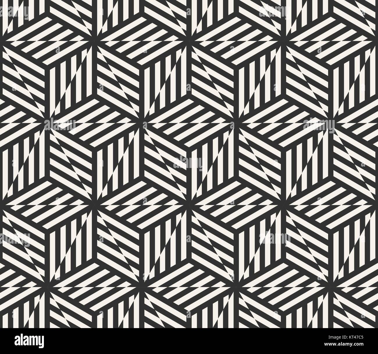 Vector seamless lines pattern. Modern stylish triangle shapes texture ...