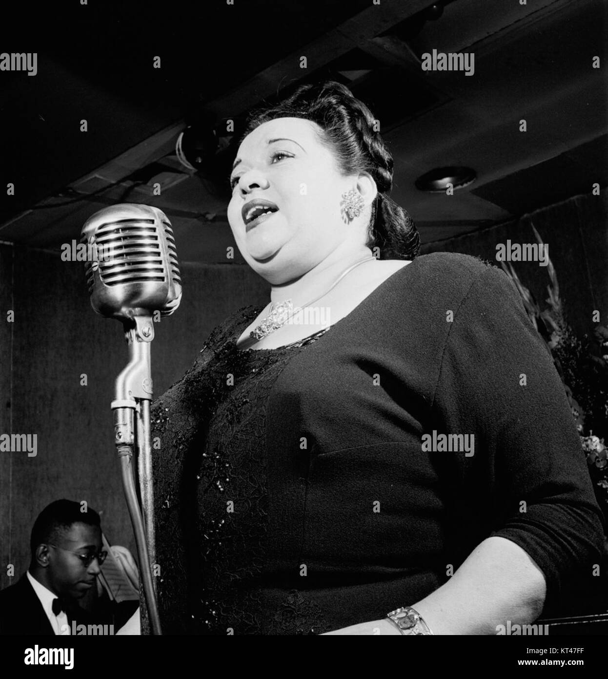 Mildred Bailey was a famous American jazz singer. This photograph, part ...