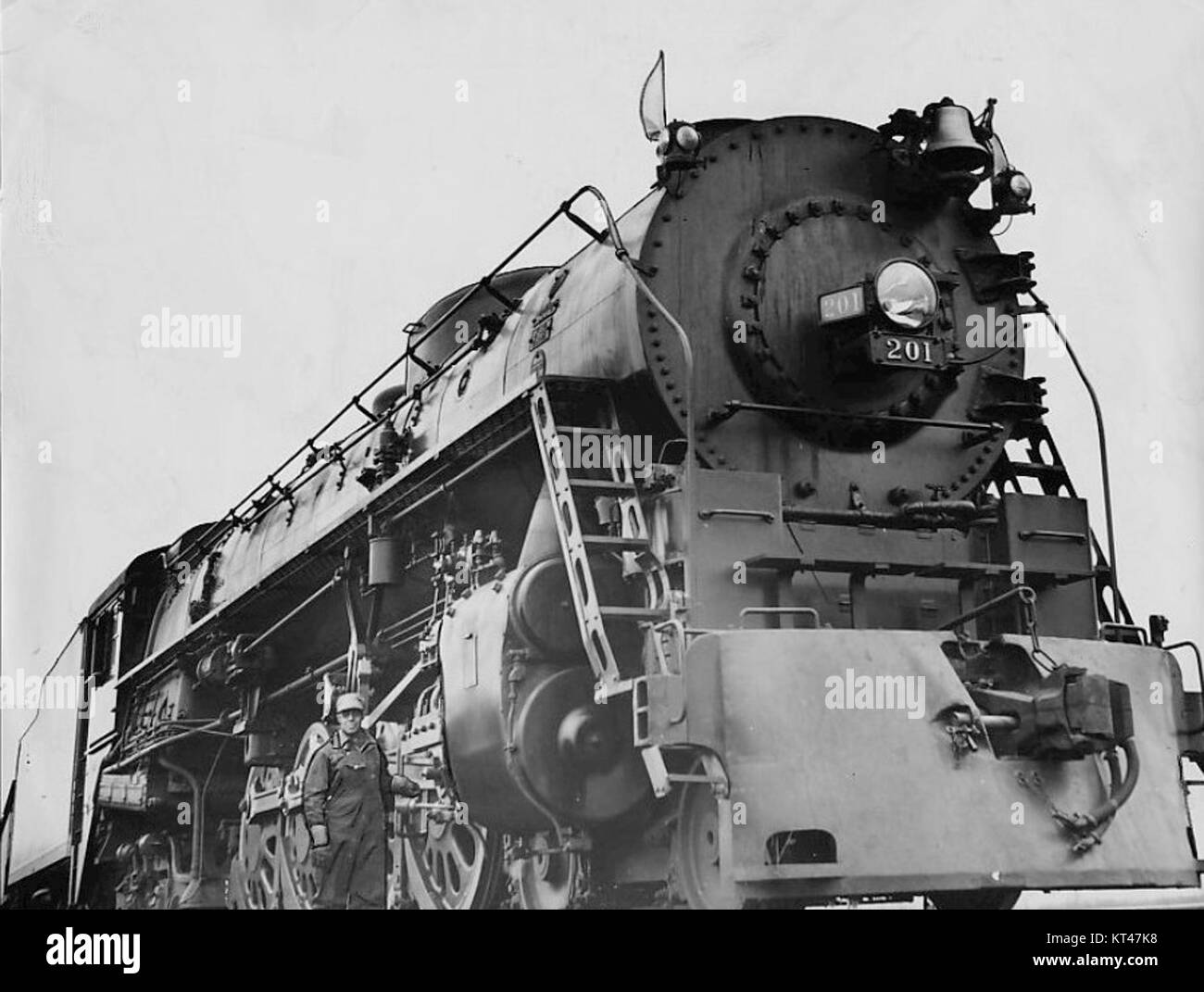 The Milwaukee Road Baldwin 4-8-4 Northern is a type of steam locomotive ...