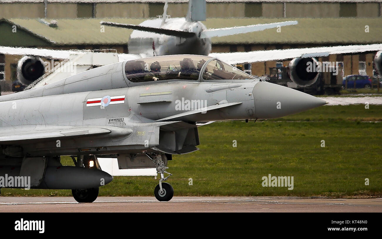 Eurofighter Typhoon Fgr4 Stock Photo - Alamy