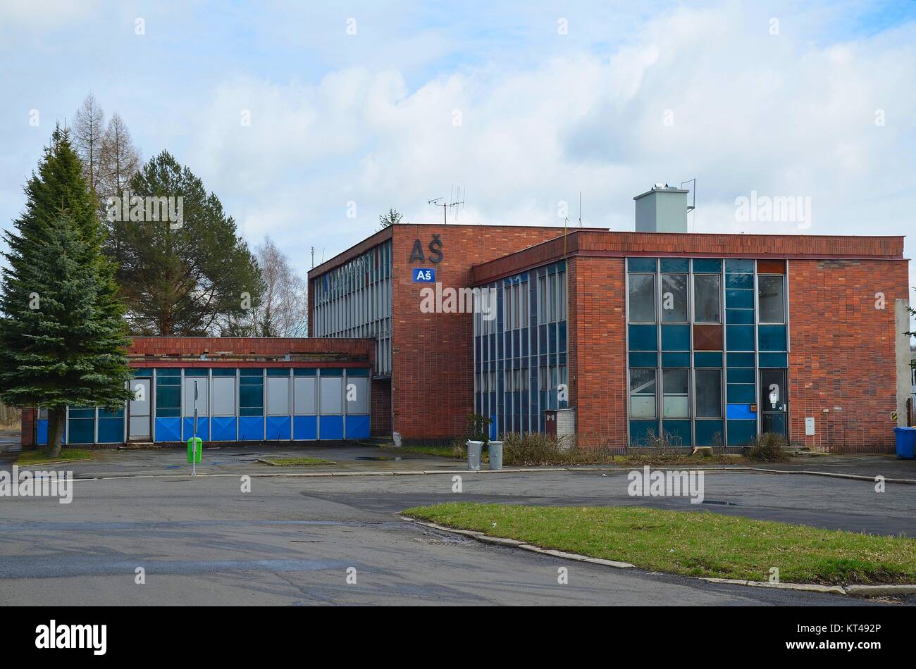 The border town Aš (Asch) in the Czech Republic: Around the railway ...