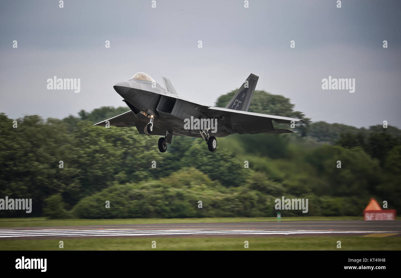 Lockheed Martin F22 Raptor Stealth Fighter Stock Photo - Alamy