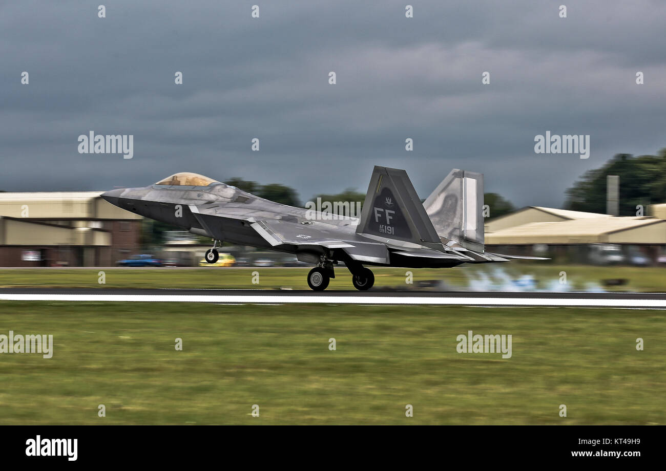 Lockheed Martin F22 Raptor Stealth Fighter Stock Photo - Alamy