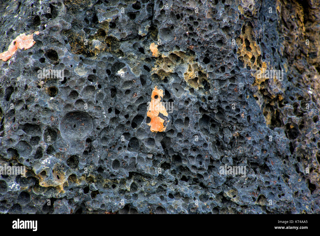 Vulkangestein, Nahaufnahme der Oberfläche Stock Photo - Alamy