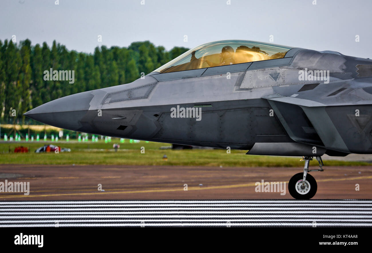 Lockheed Martin F22 Raptor Stealth Fighter Stock Photo - Alamy