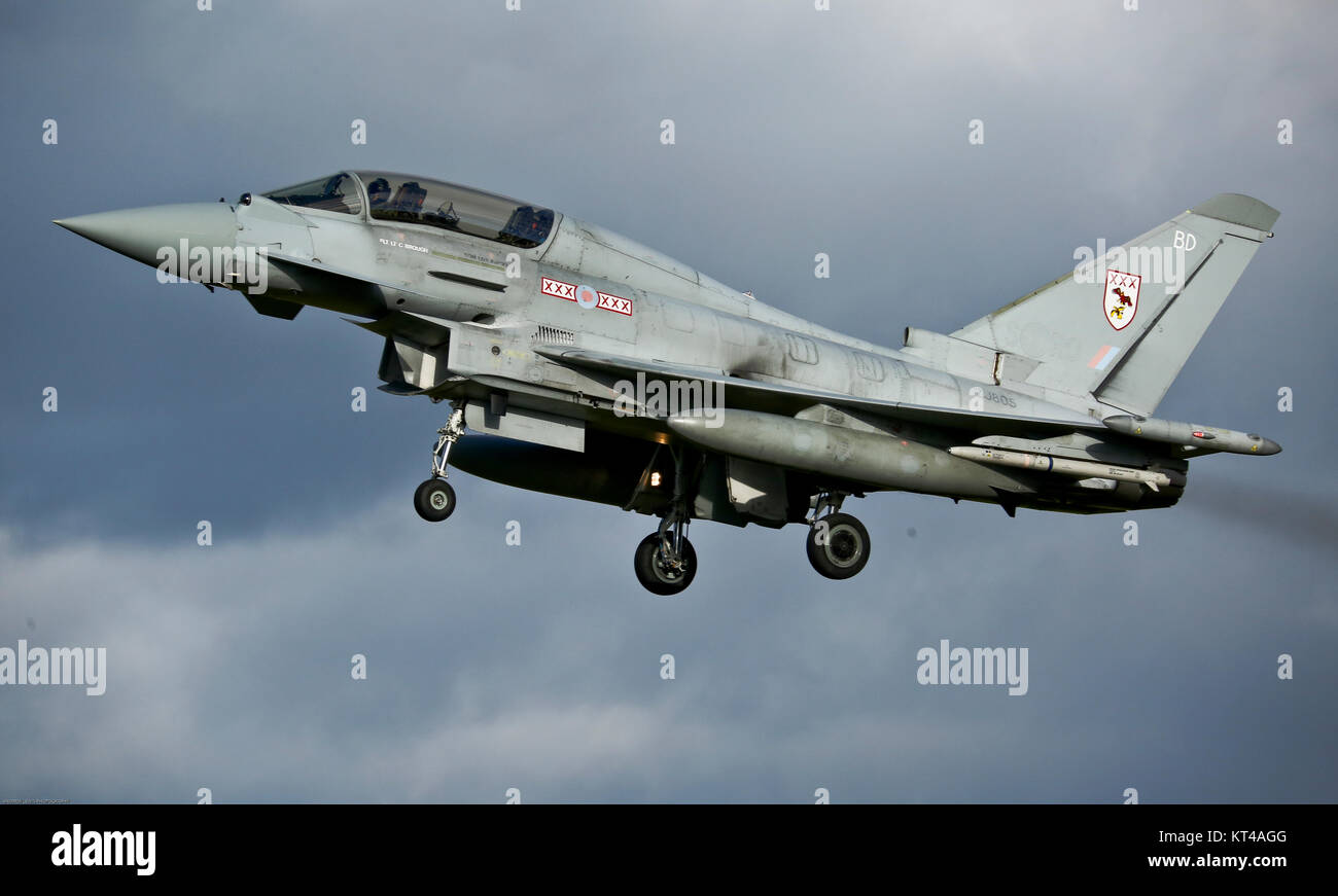 Eurofighter Typhoon Fgr4 Stock Photo - Alamy