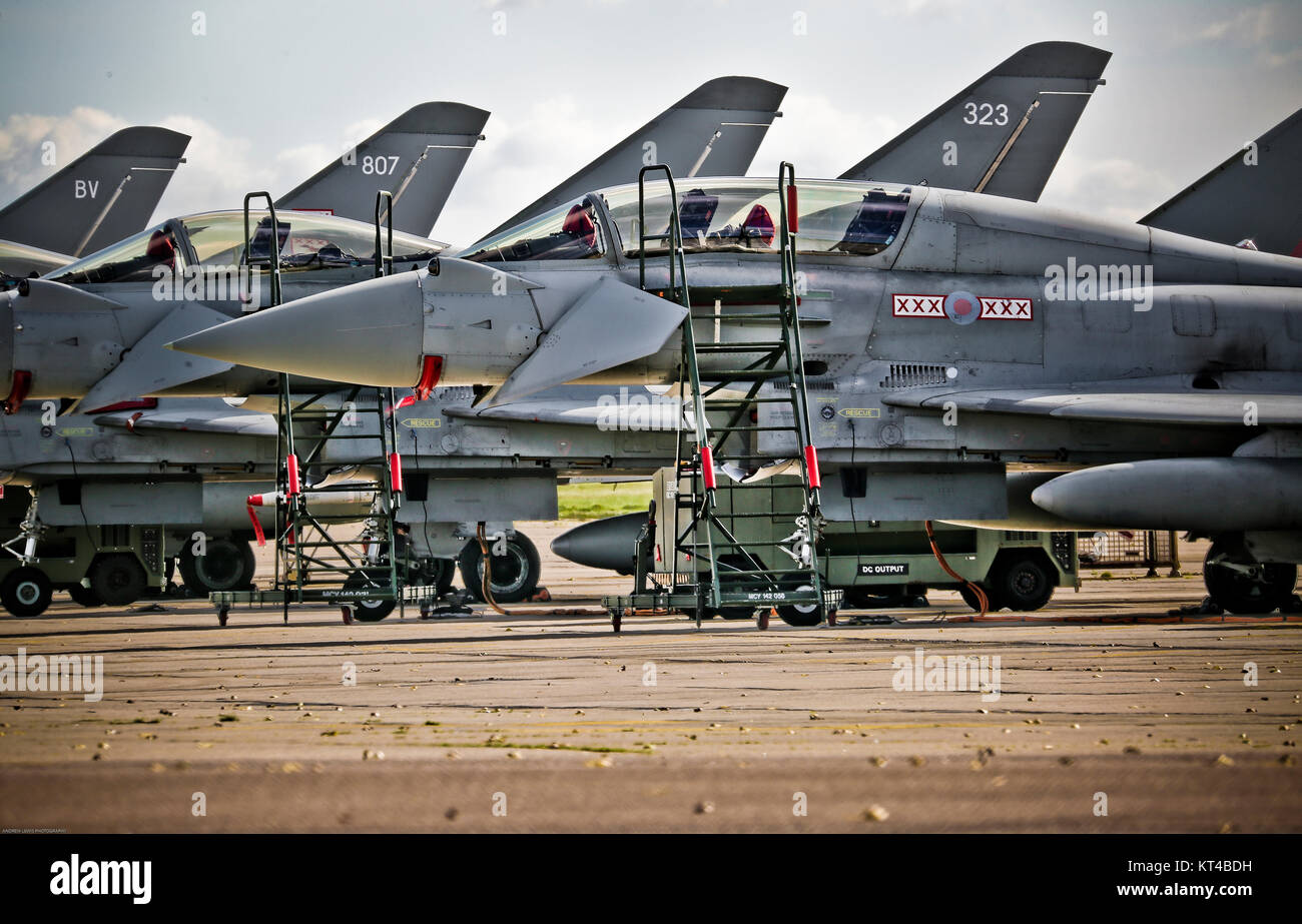 Eurofighter Typhoon Fgr4 Stock Photo - Alamy