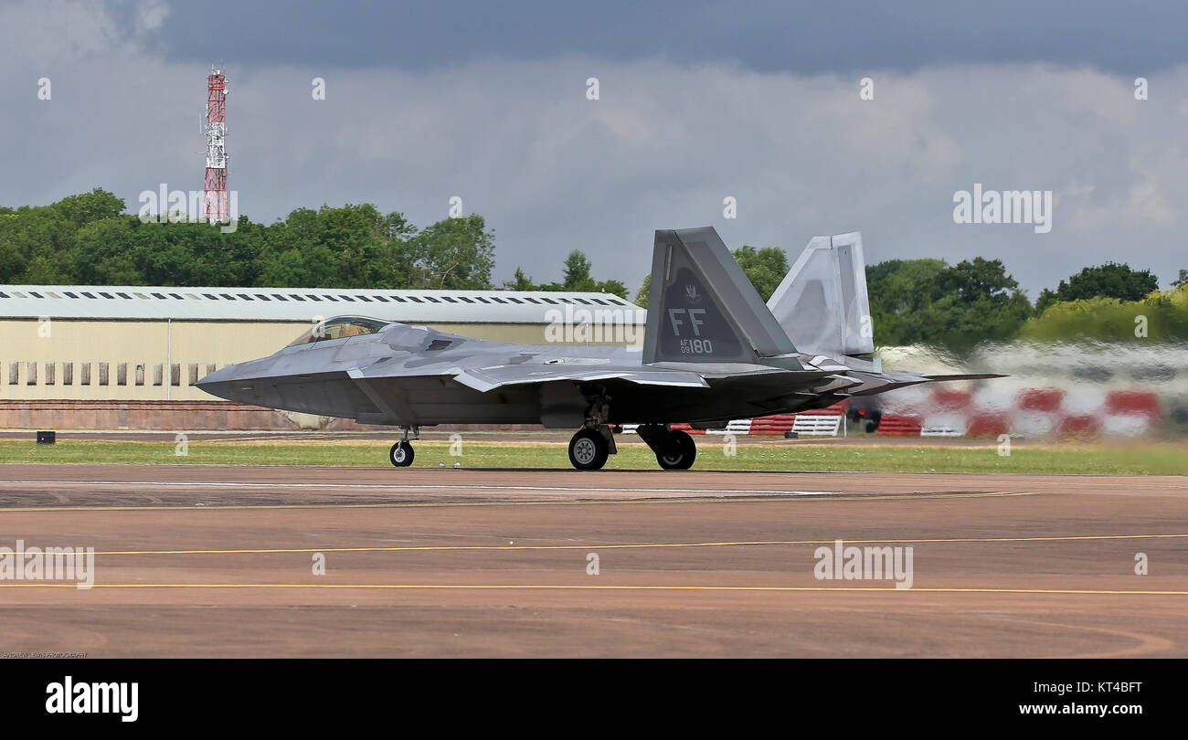 Lockheed Martin F22 Raptor Stealth Fighter Stock Photo - Alamy