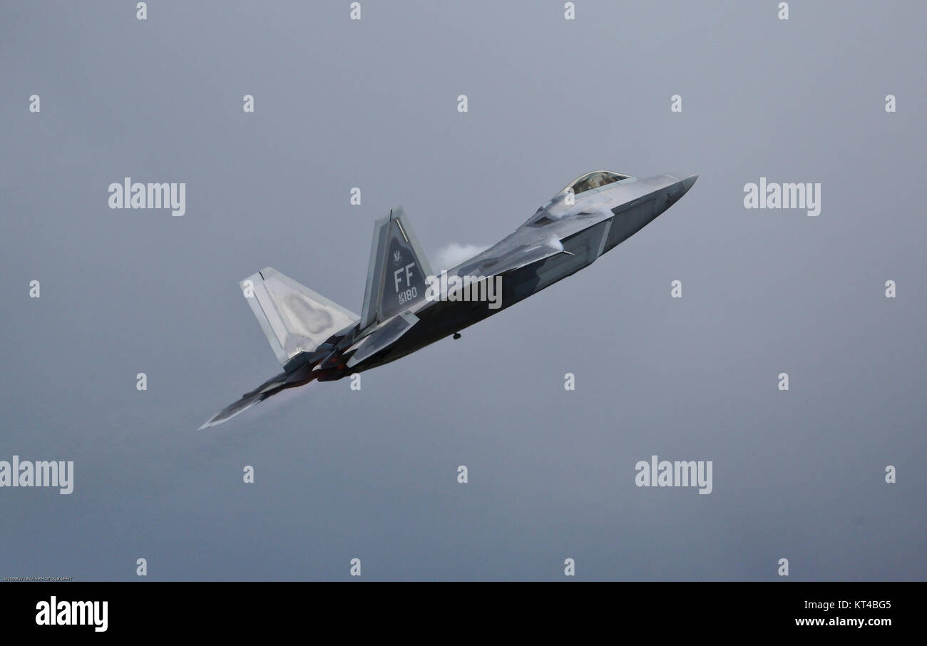 Lockheed Martin F22 Raptor Stealth Fighter Stock Photo - Alamy