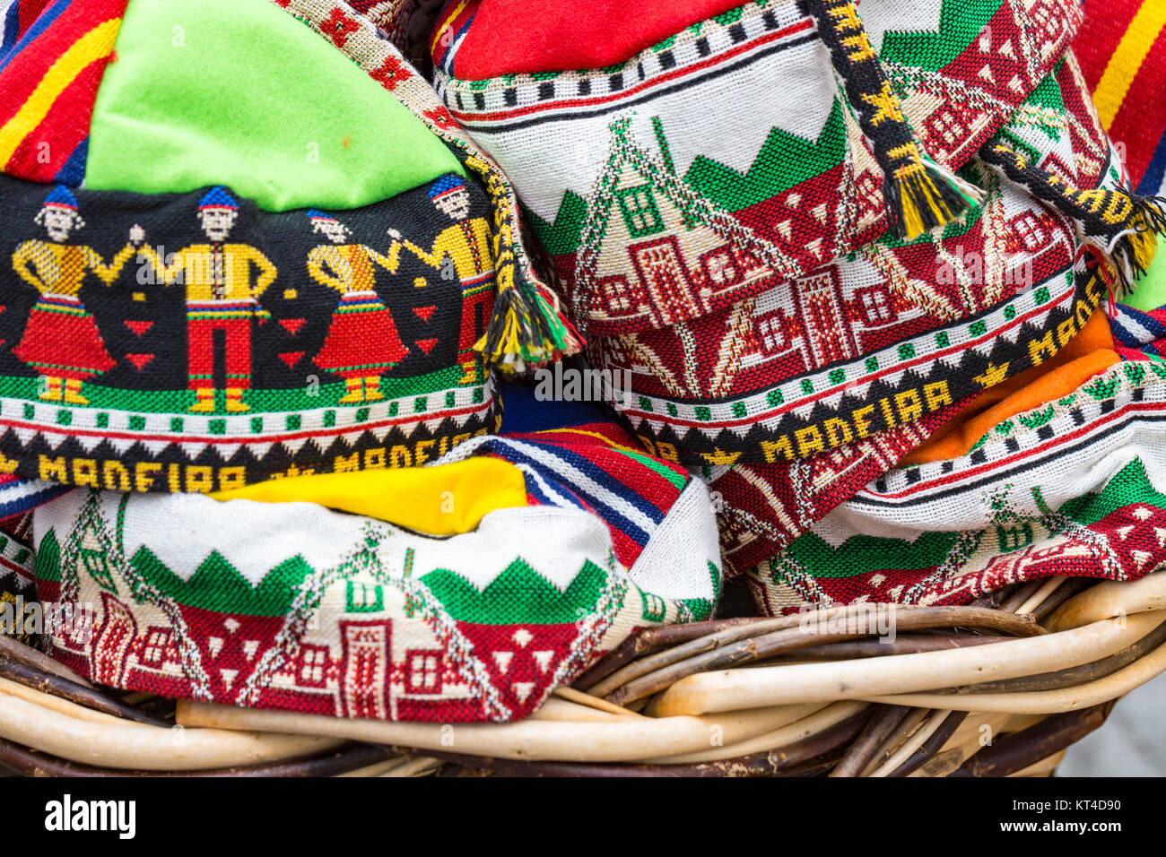 Traditional cap in Madeira, Portugal Stock Photo - Alamy