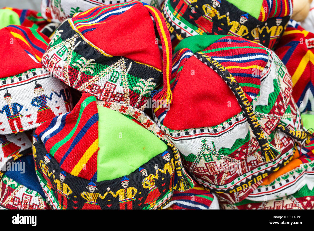 Traditional cap in Madeira, Portugal Stock Photo - Alamy