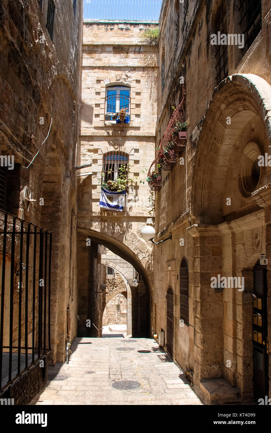 JERUSALEM, ISRAEL - AUGUST 03, 2010: Vertical picture of traditional ...