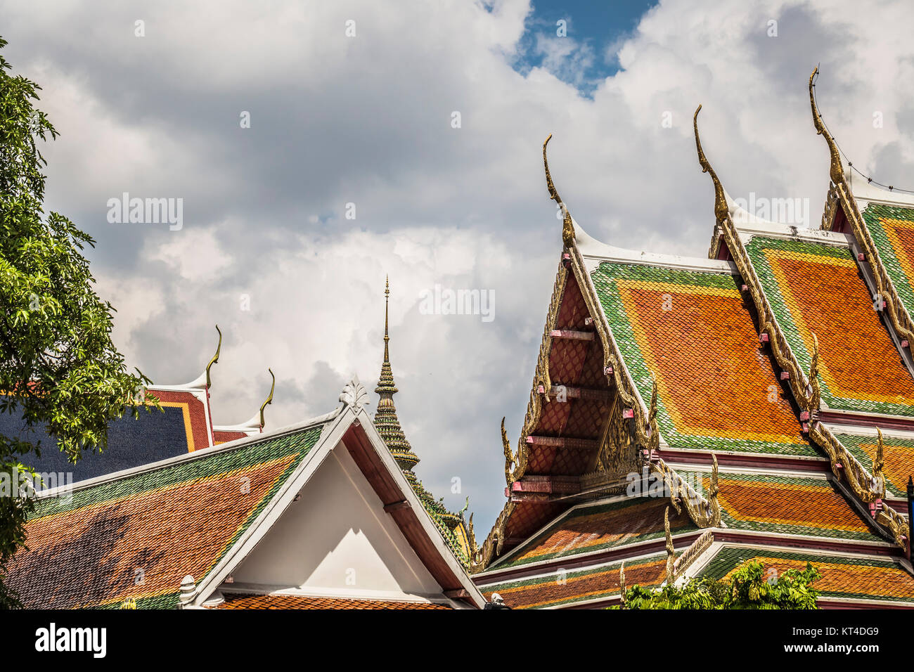 Roof in Grand Palace, Bangkok, Thailand Stock Photo - Alamy