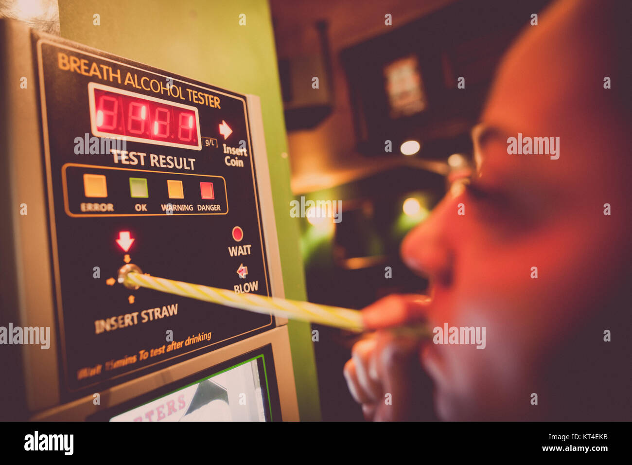 Breath alcohol tester hi-res stock photography and images - Alamy