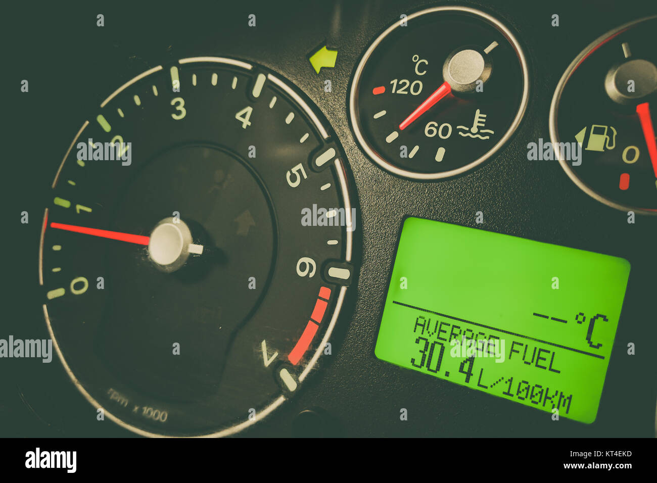 Car high fuel consumption Stock Photo - Alamy