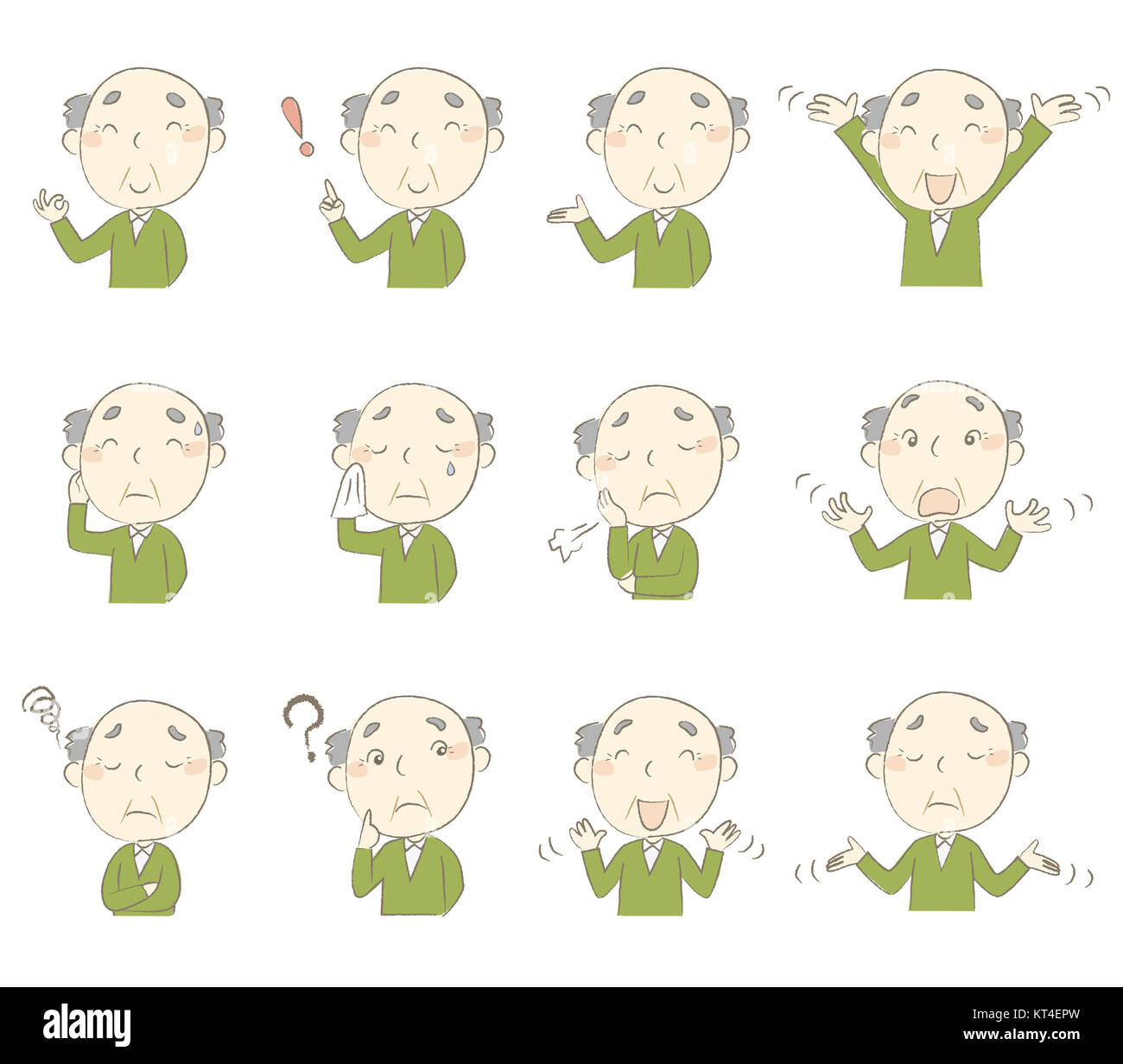 Senior man crying Cut Out Stock Images & Pictures - Alamy