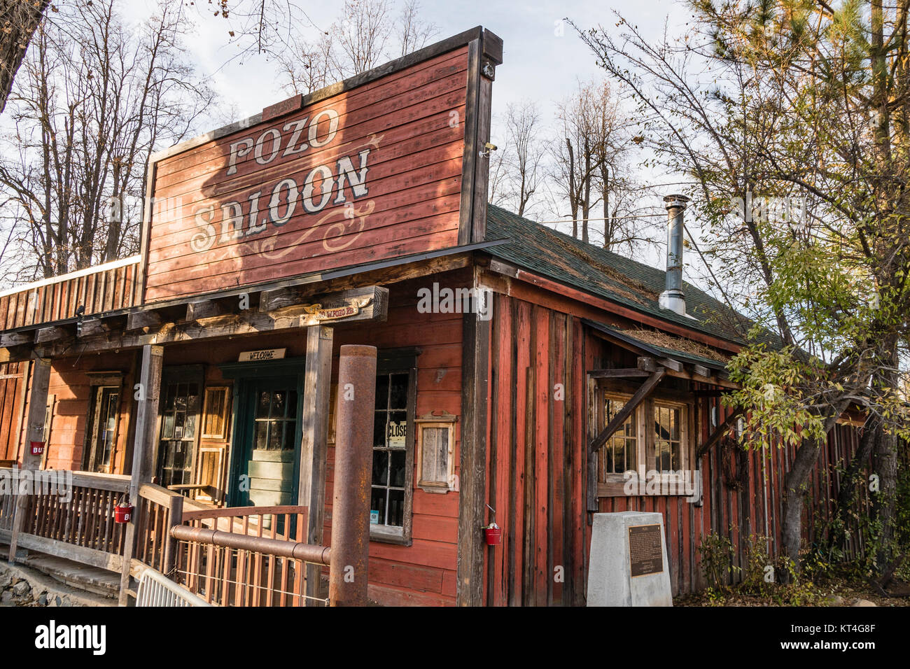 The historic Pozo Saloon, in the town of Pozo, has been a San Luis ...