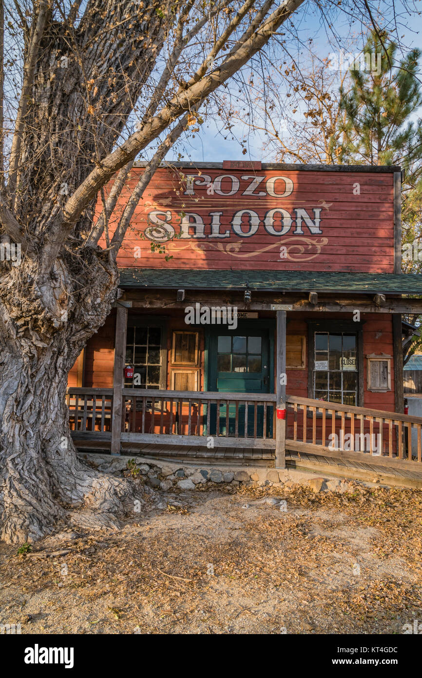 The historic Pozo Saloon, in the town of Pozo, has been a San Luis ...