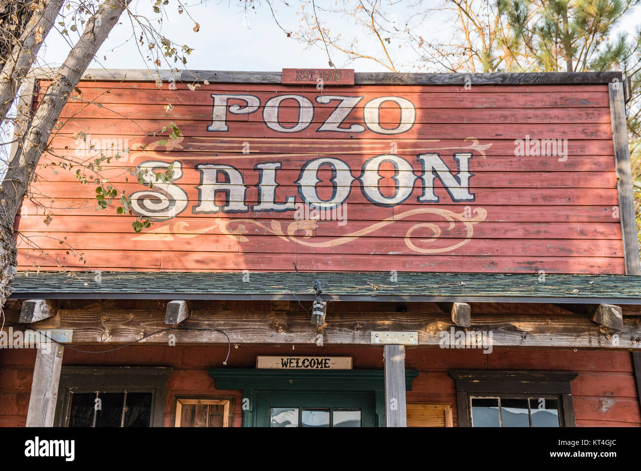The historic Pozo Saloon, in the town of Pozo, has been a San Luis ...