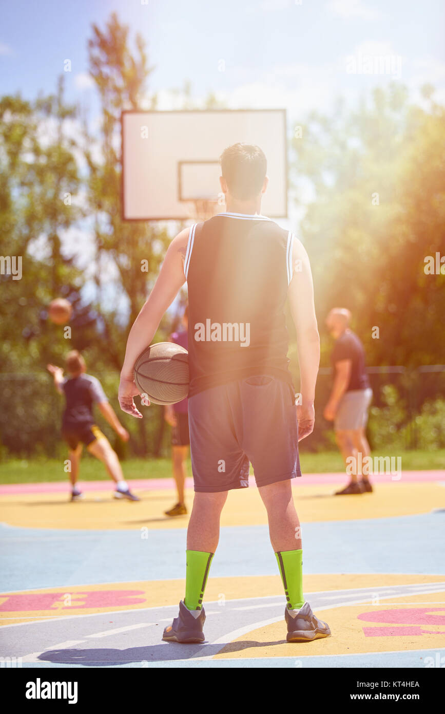 Basketball Player Sport Gaming Tactics Concept Stock Photo - Alamy