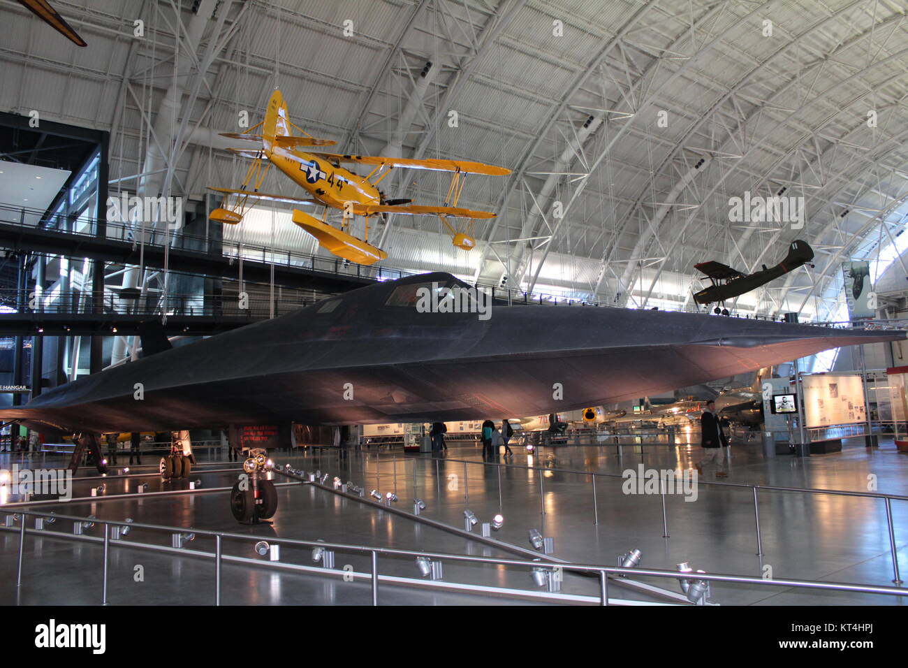Lockheed Blackbird Stealth Airplane Stock Photo - Alamy