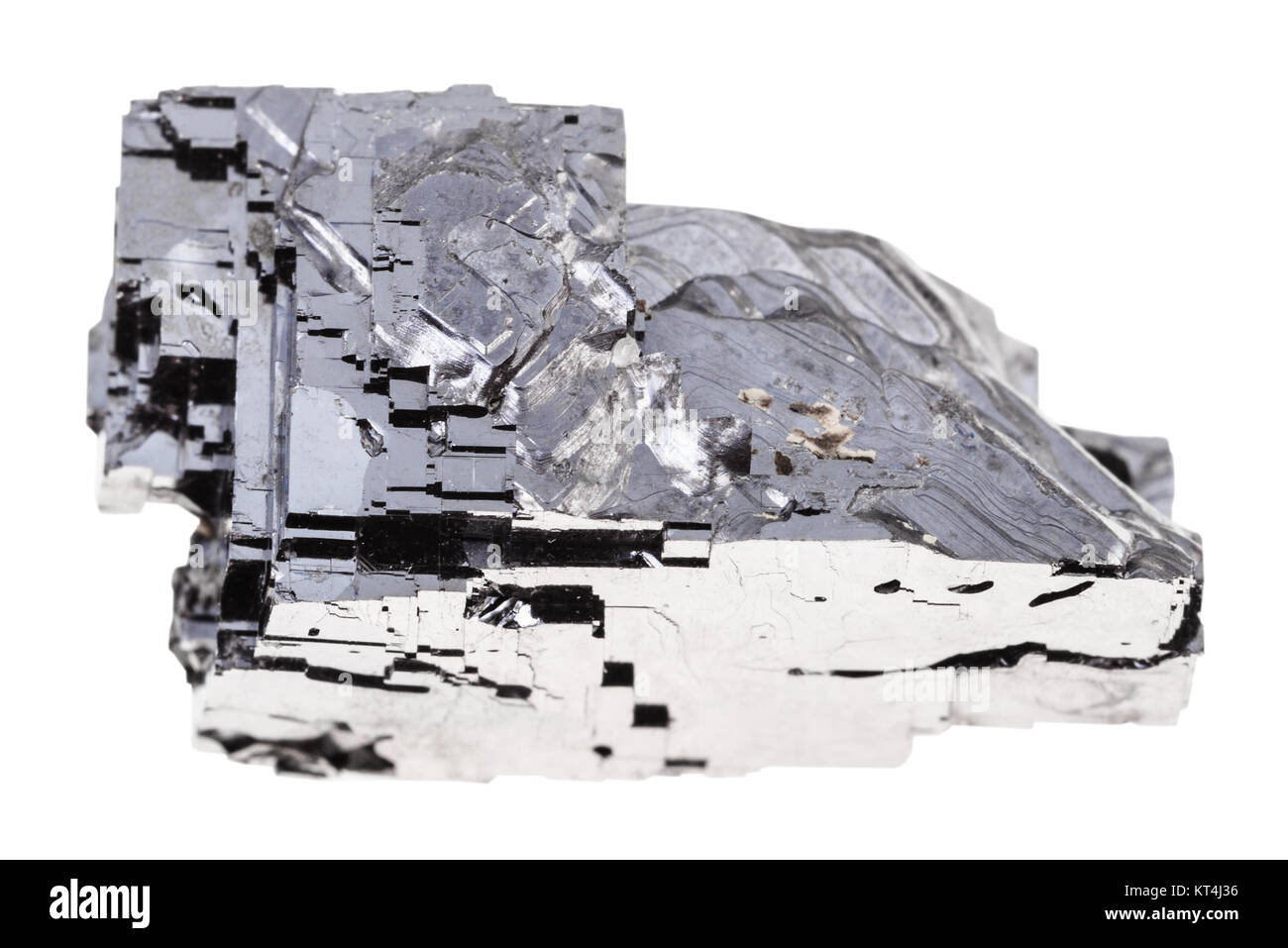 raw Galena stone isolated Stock Photo - Alamy