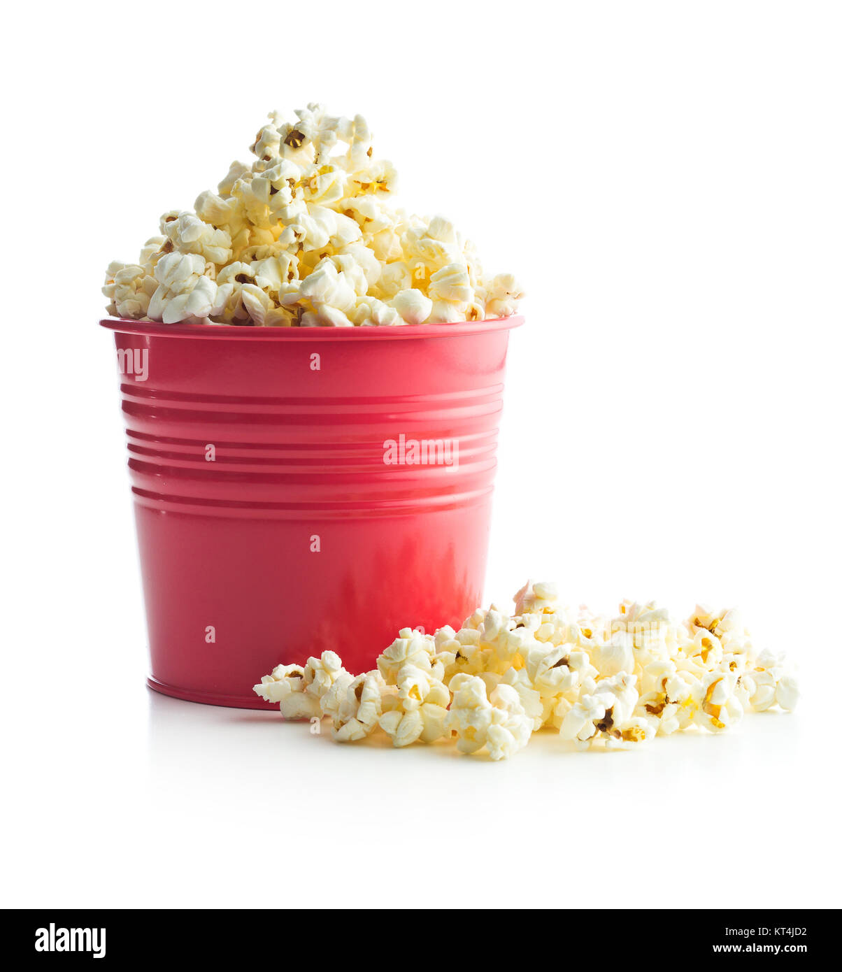 Tasty popcorn in cup Stock Photo - Alamy