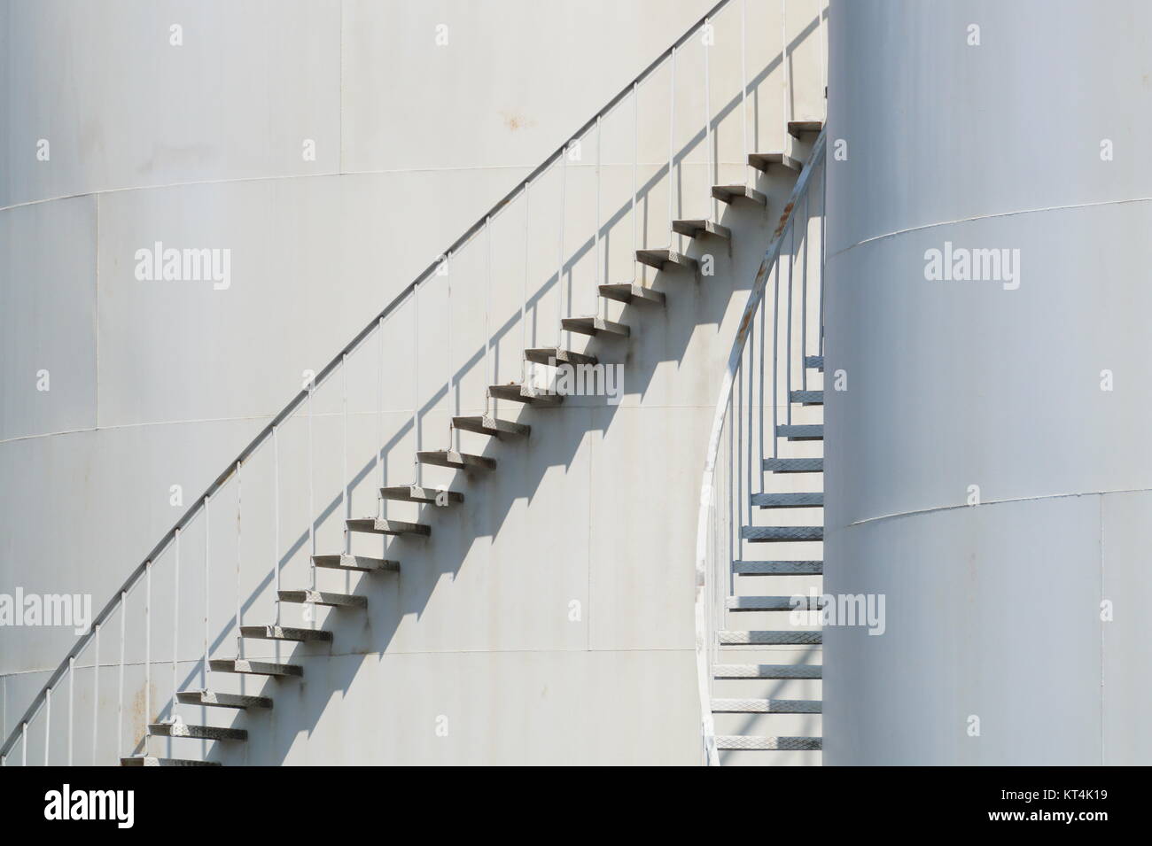 Storage tank spiral staircase hi-res stock photography and images - Alamy