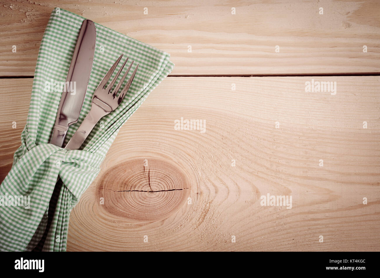 Dining Table Setting in Rustic Style Stock Photo - Alamy