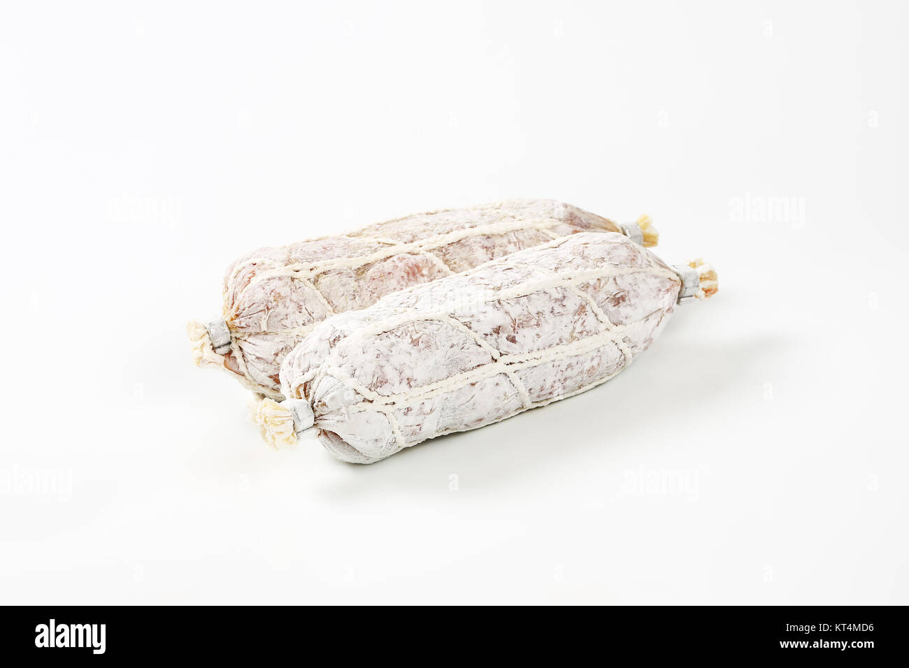 French dry cured sausages Stock Photo - Alamy