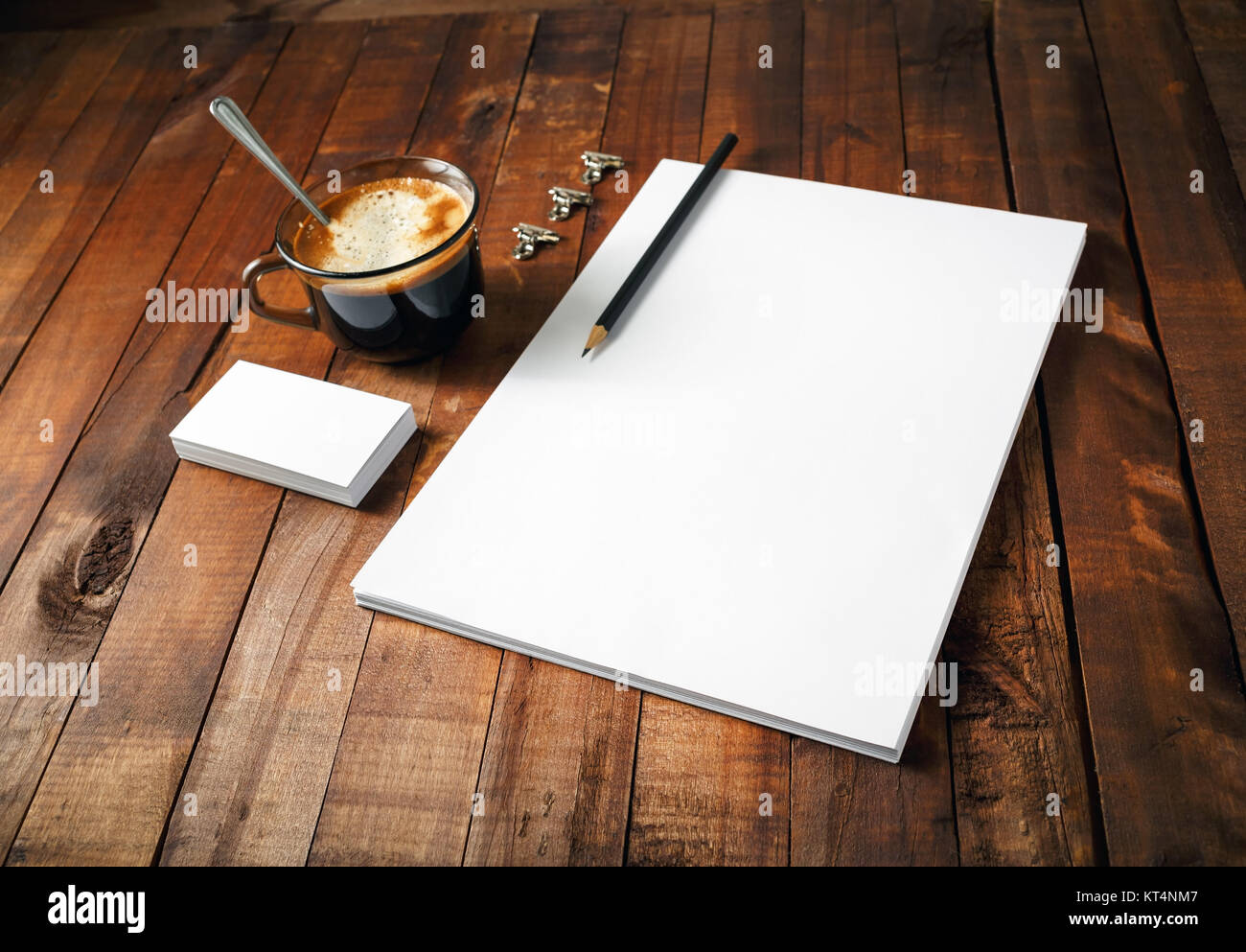 Blank paperwork template Stock Photo - Alamy