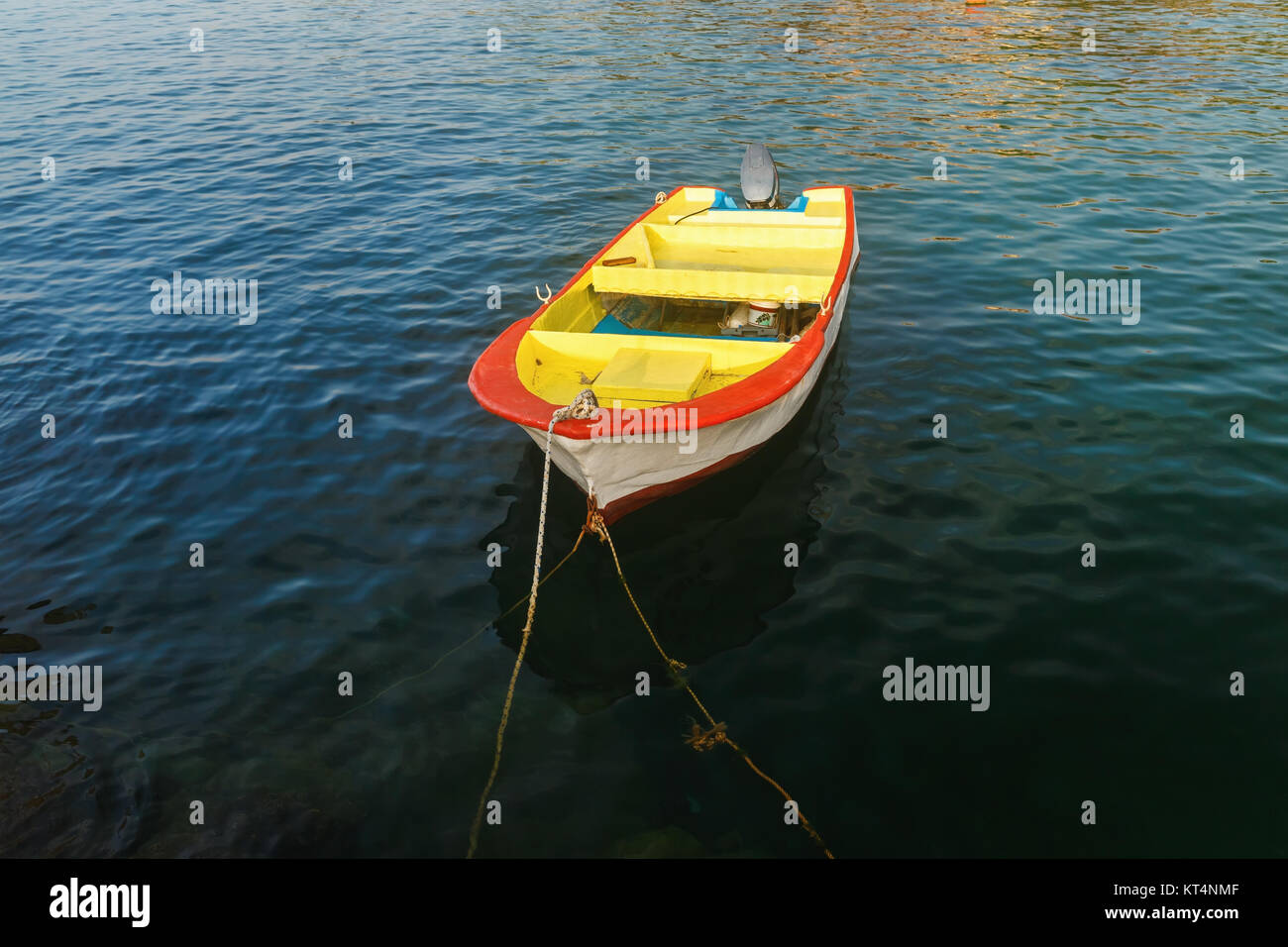 Boat on the water Stock Photo - Alamy