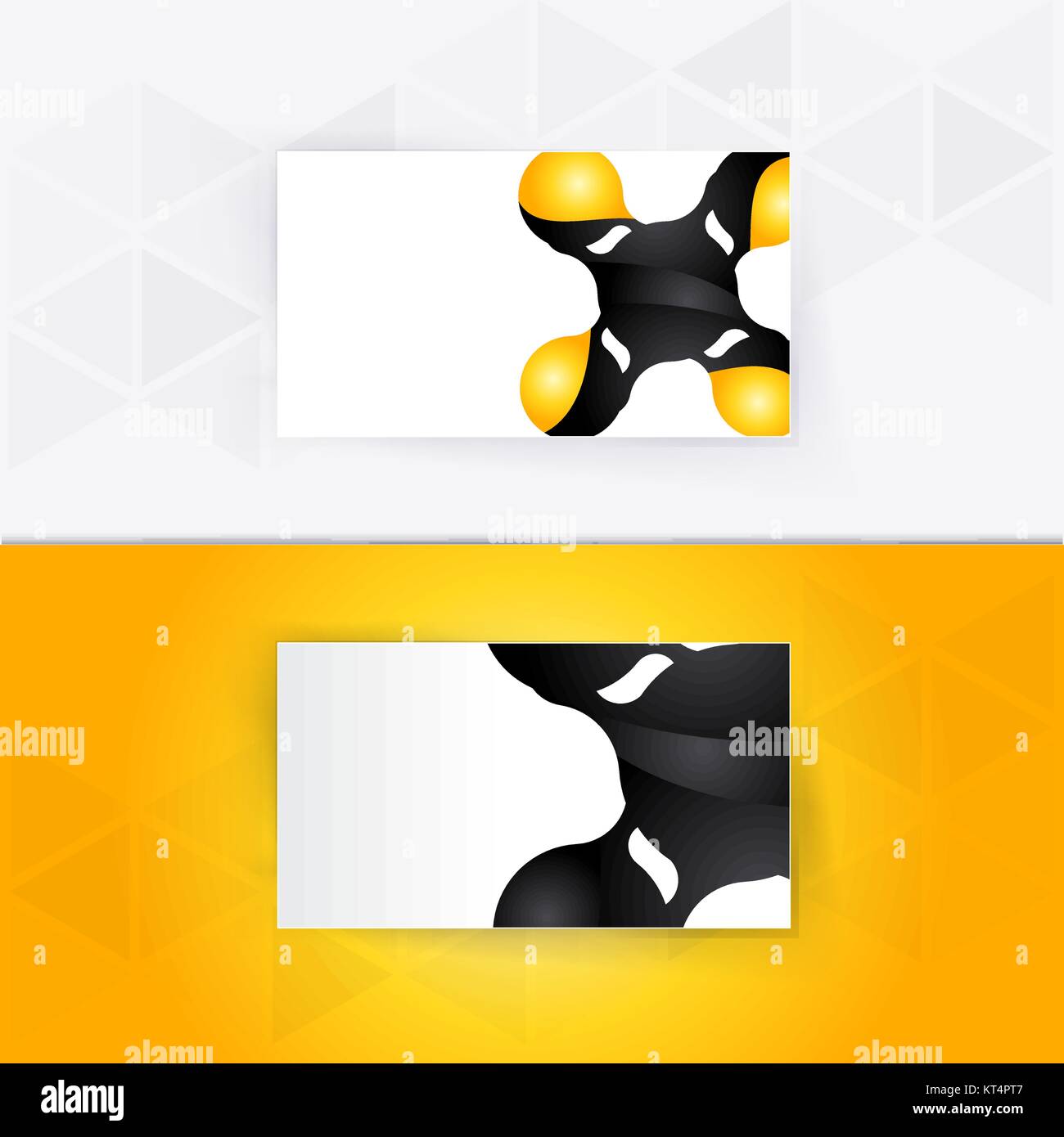 Abstract blank name card template for business artwork. eps 10 Stock ...