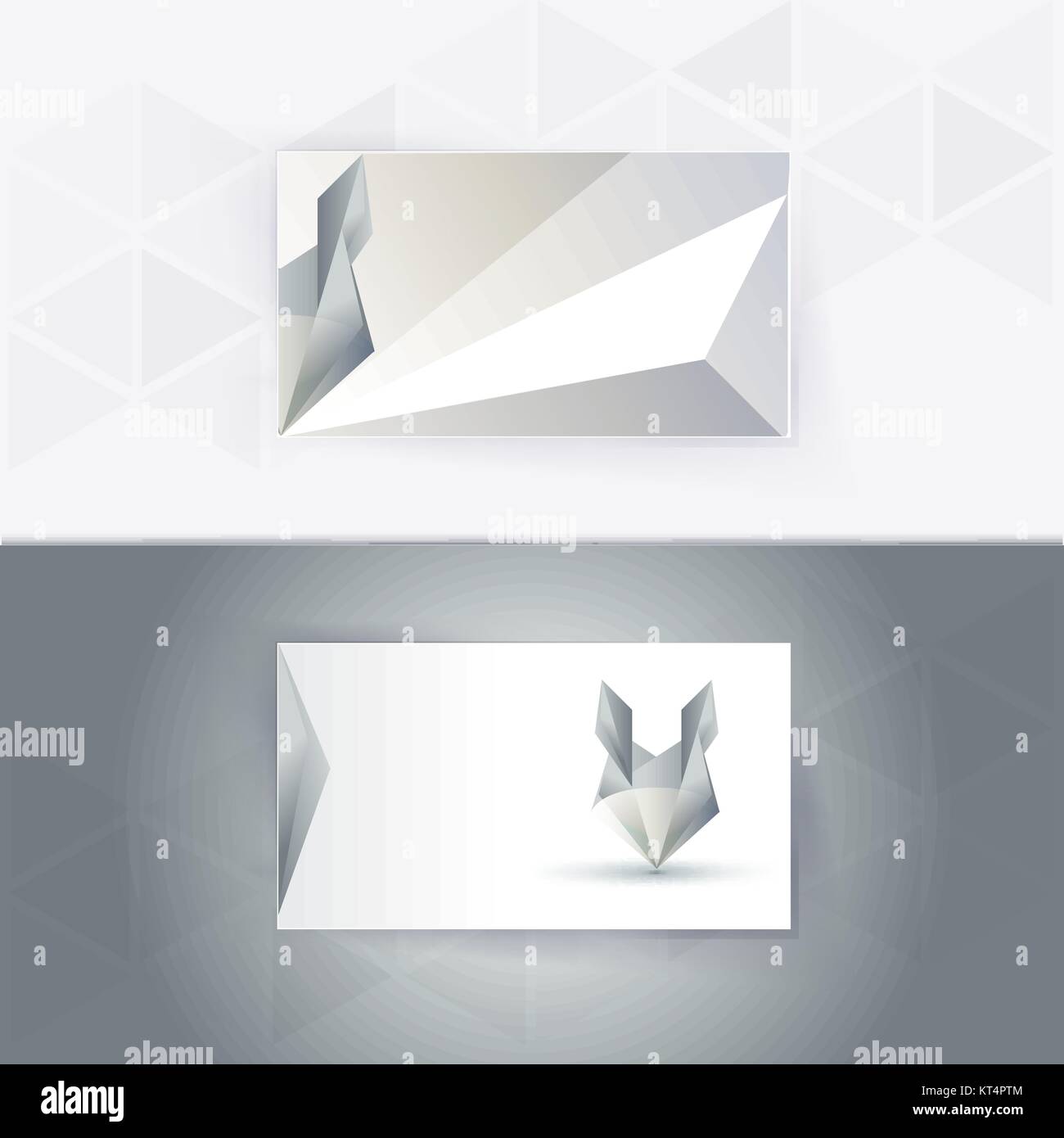 Abstract blank name card template for business artwork. eps 10 Stock Vector Image & Art - Alamy