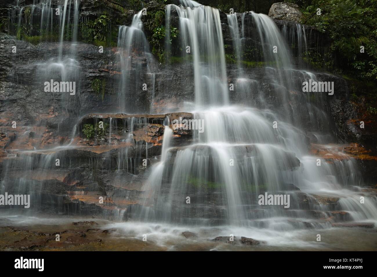 Waterfall in Katoomba Stock Photo - Alamy