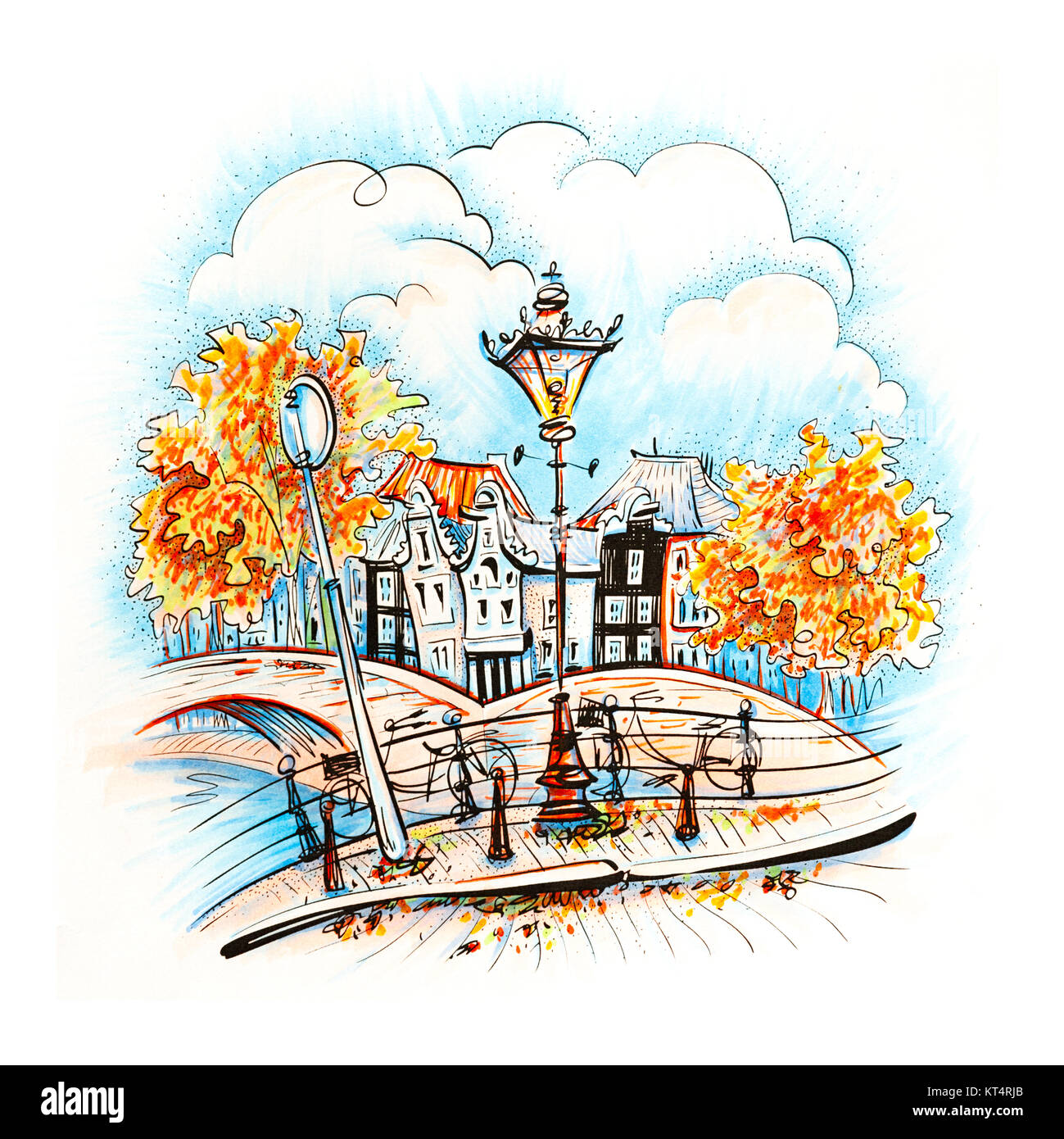 City view road Cut Out Stock Images & Pictures - Alamy