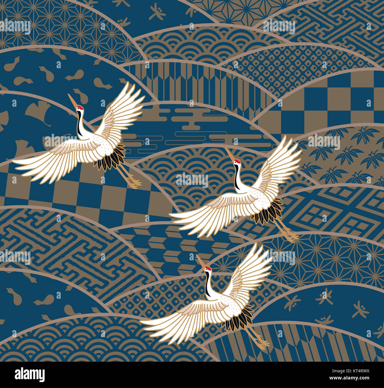 Japanese pattern hi-res stock photography and images - Alamy